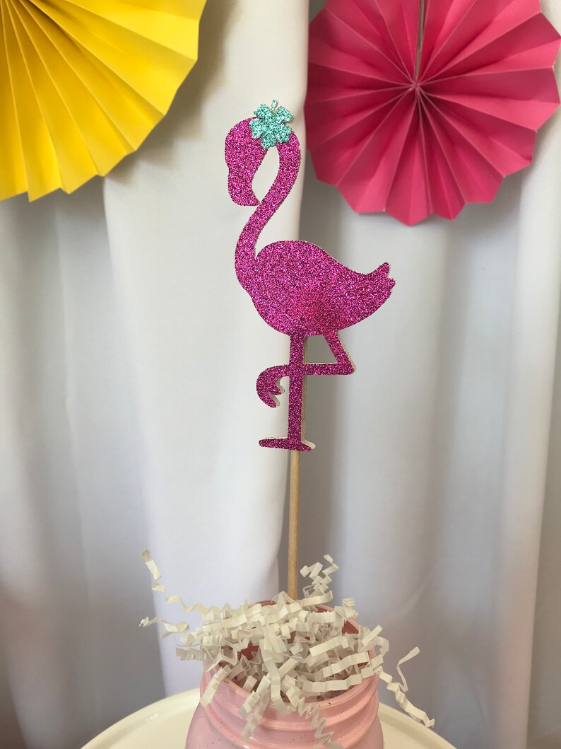 Flamingo Decorations Flamingo Centerpiece Sticks Flamingos - Etsy