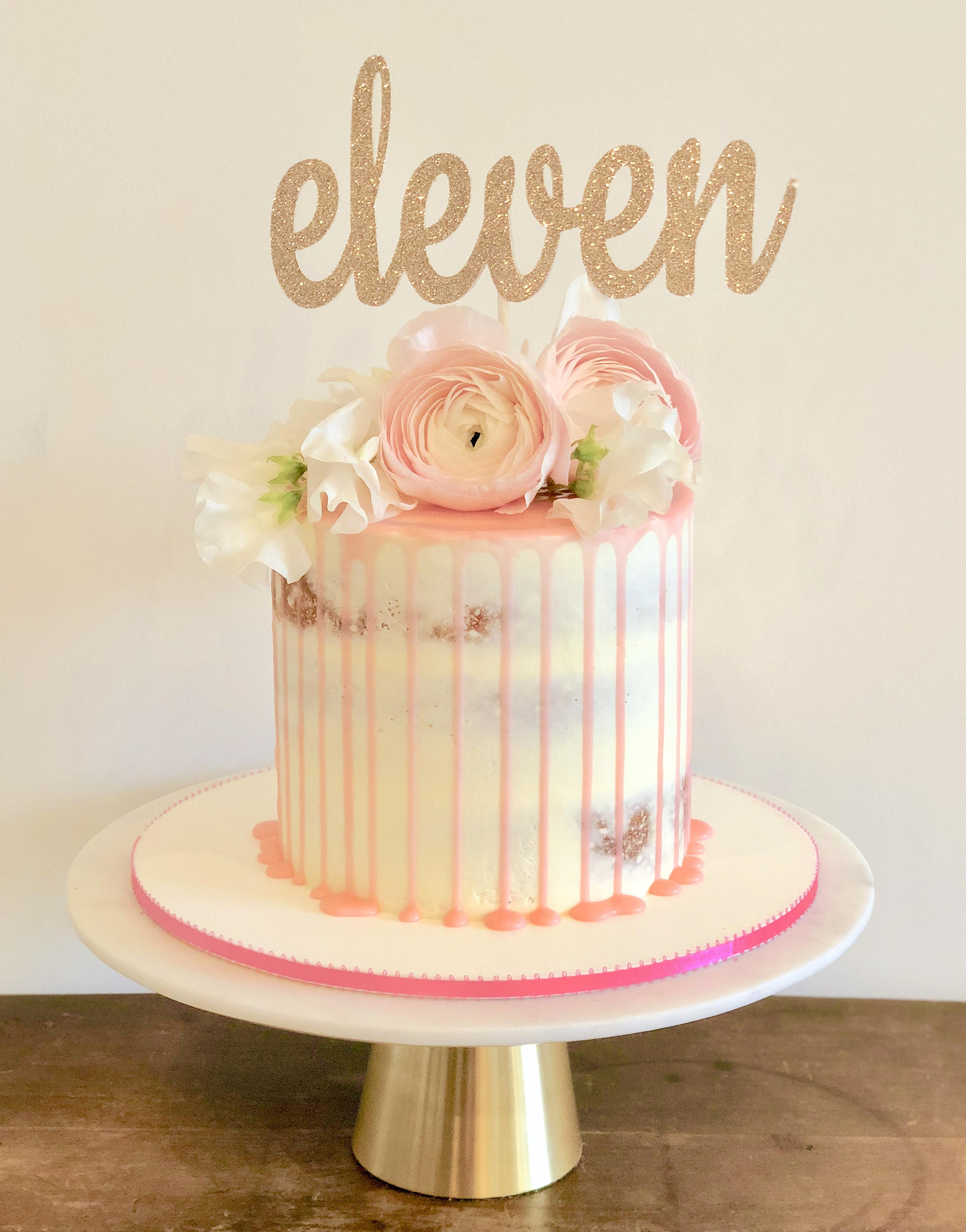 Eleven Cake Topper 11th Birthday Cake Topper 11th Cake Etsy