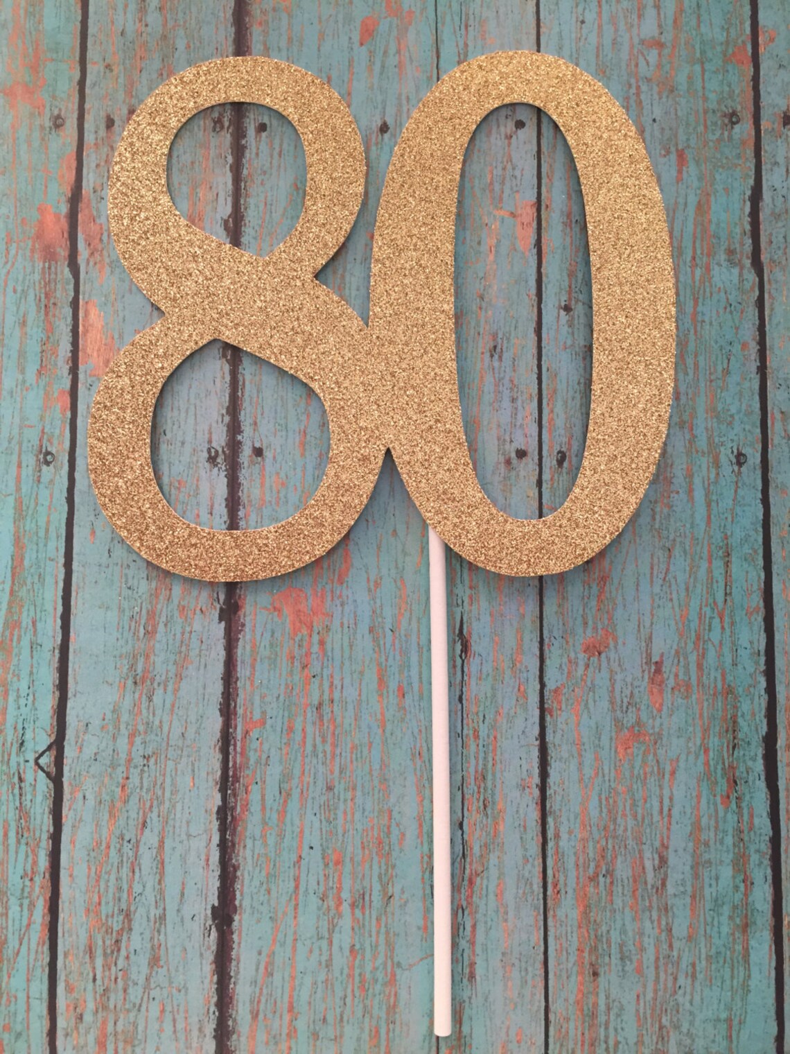 80th Birthday Cake Topper 80th Cake Topper 80 Birthday Cake - Etsy