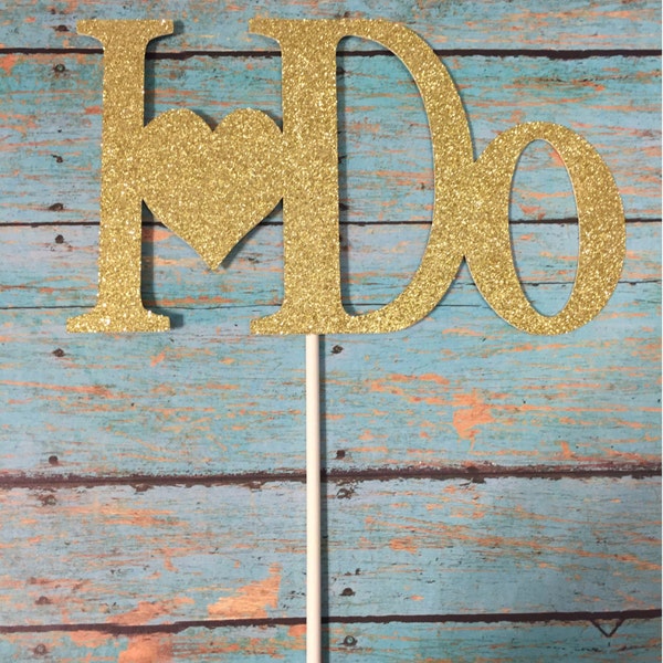 Gold Cake Toppers - Etsy
