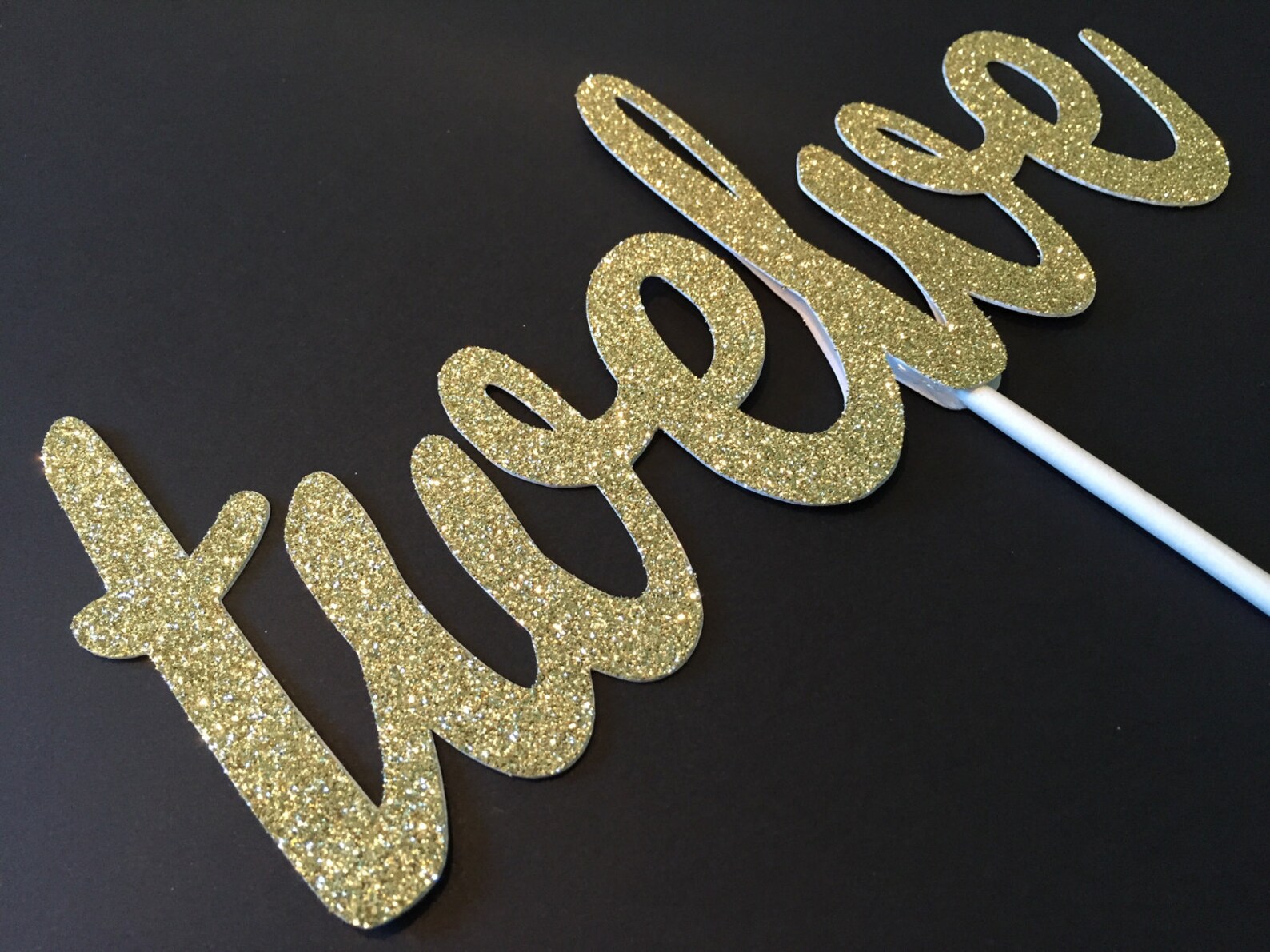 Twelve Cake Topper 12th Birthday Cake Topper 12th Cake - Etsy