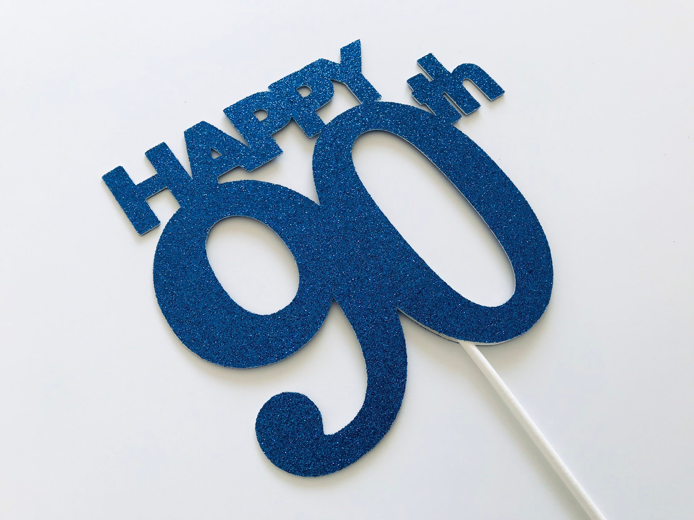 90th Birthday Cake Topper. Happy 90th Cake Topper. 90 Birthday - Etsy UK