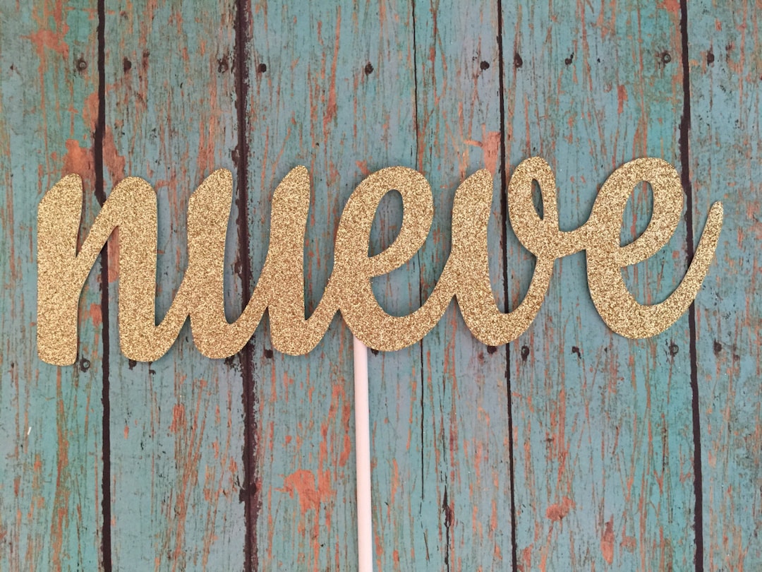 Nueve Birthday Cake Topper, Nueve Cake Topper, Spanish 9th Birthday ...