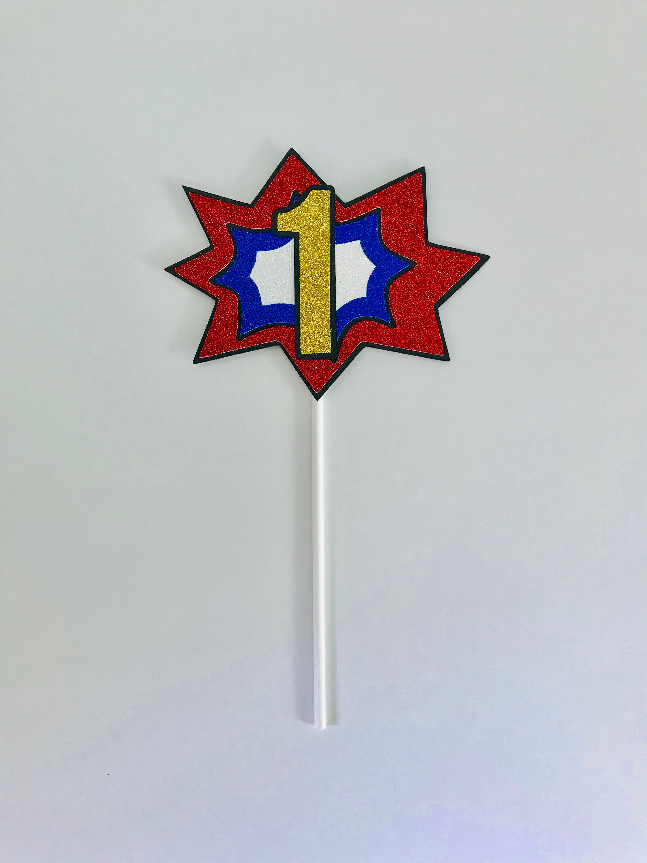 Superhero Cake Topper. Superhero Birthday Party Decorations. | Etsy