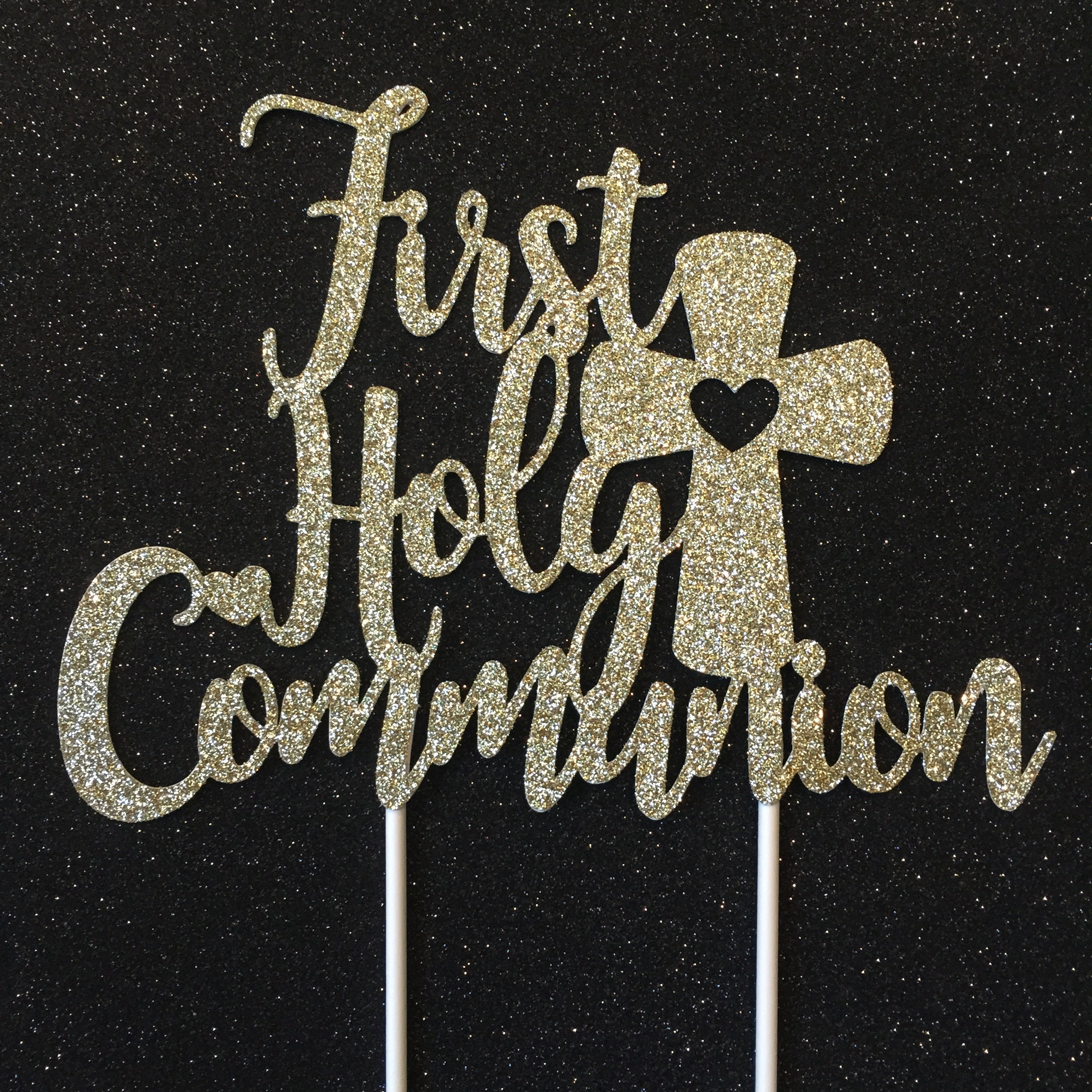 First Communion Cake Topper First Holy Communion Cake Topper - Etsy ...