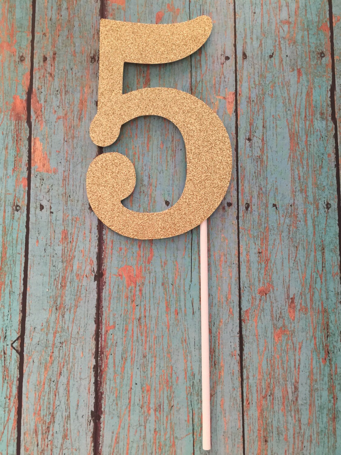 5th Birthday Cake Topper Number 5 Cake Topper 5 Birthday - Etsy