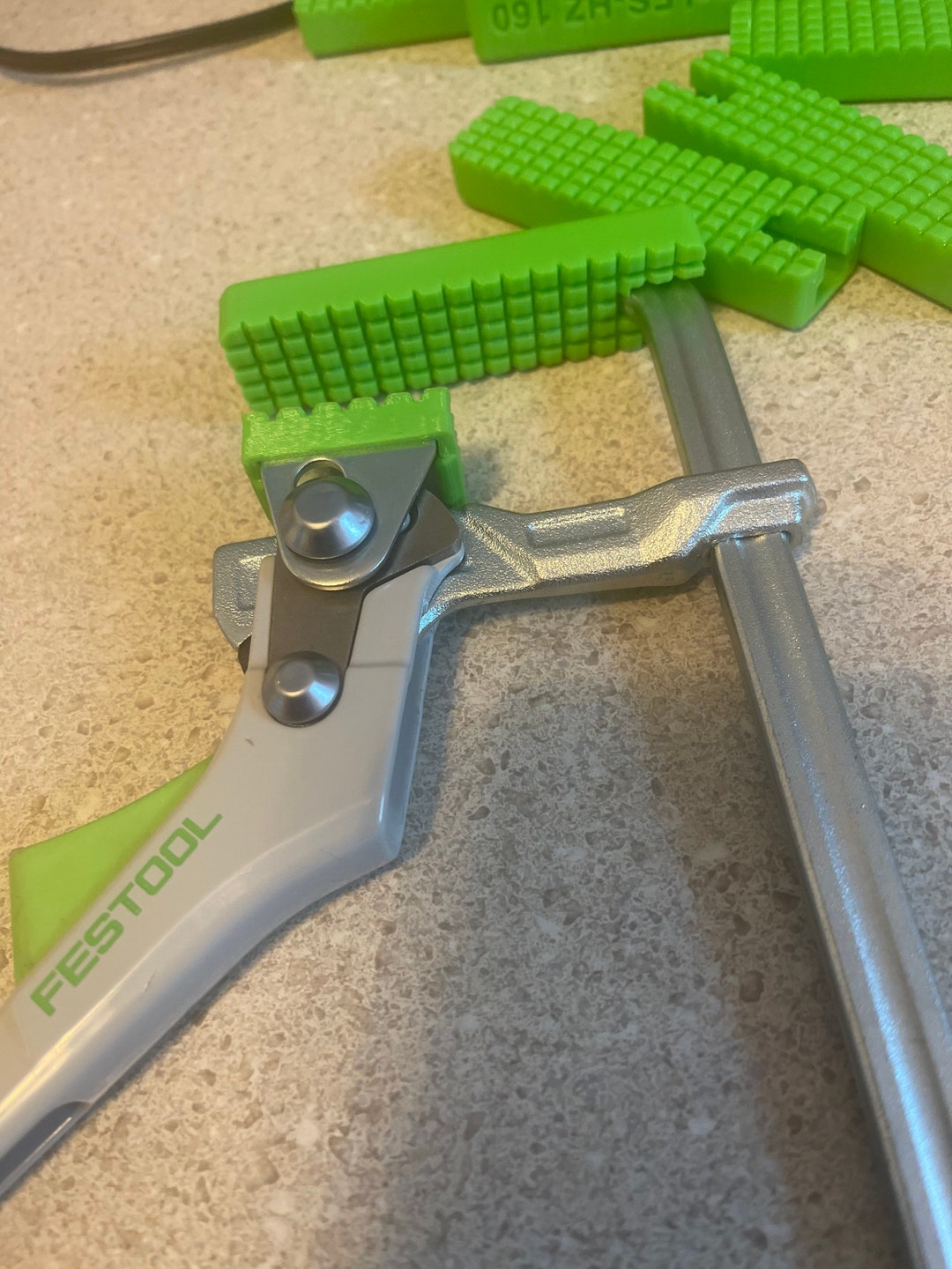 Festool Quick Clamp Upgraded Support Pads for MFT and Guide Rail Clamps ...