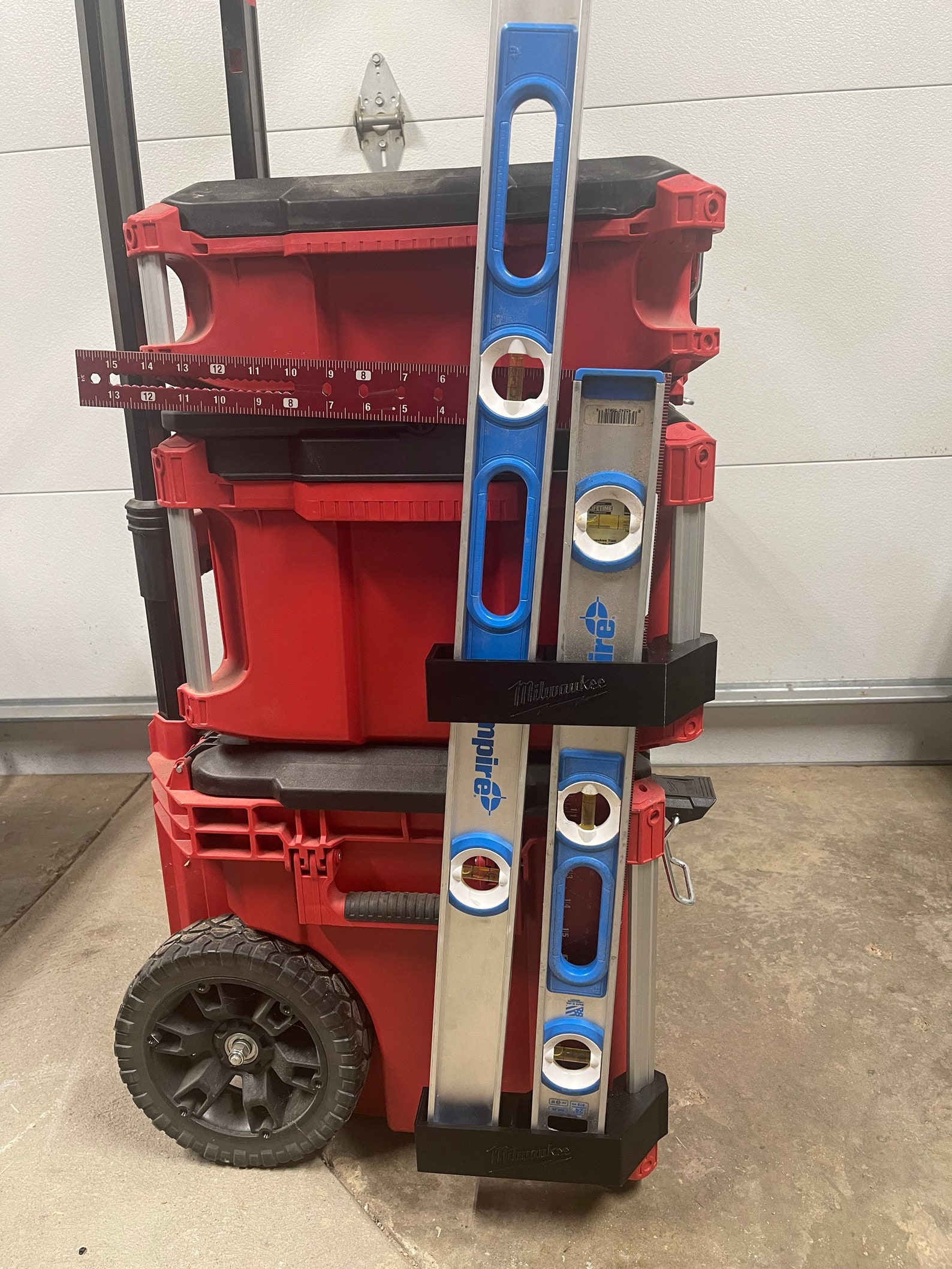 Milwaukee Packout 3d Printed Large Duel Level Holder - Etsy