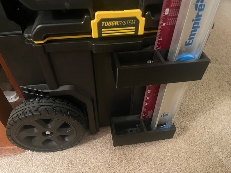 Dewalt Packout 3d Print Large Duel Level Holders & Framing Sq - Etsy Canada