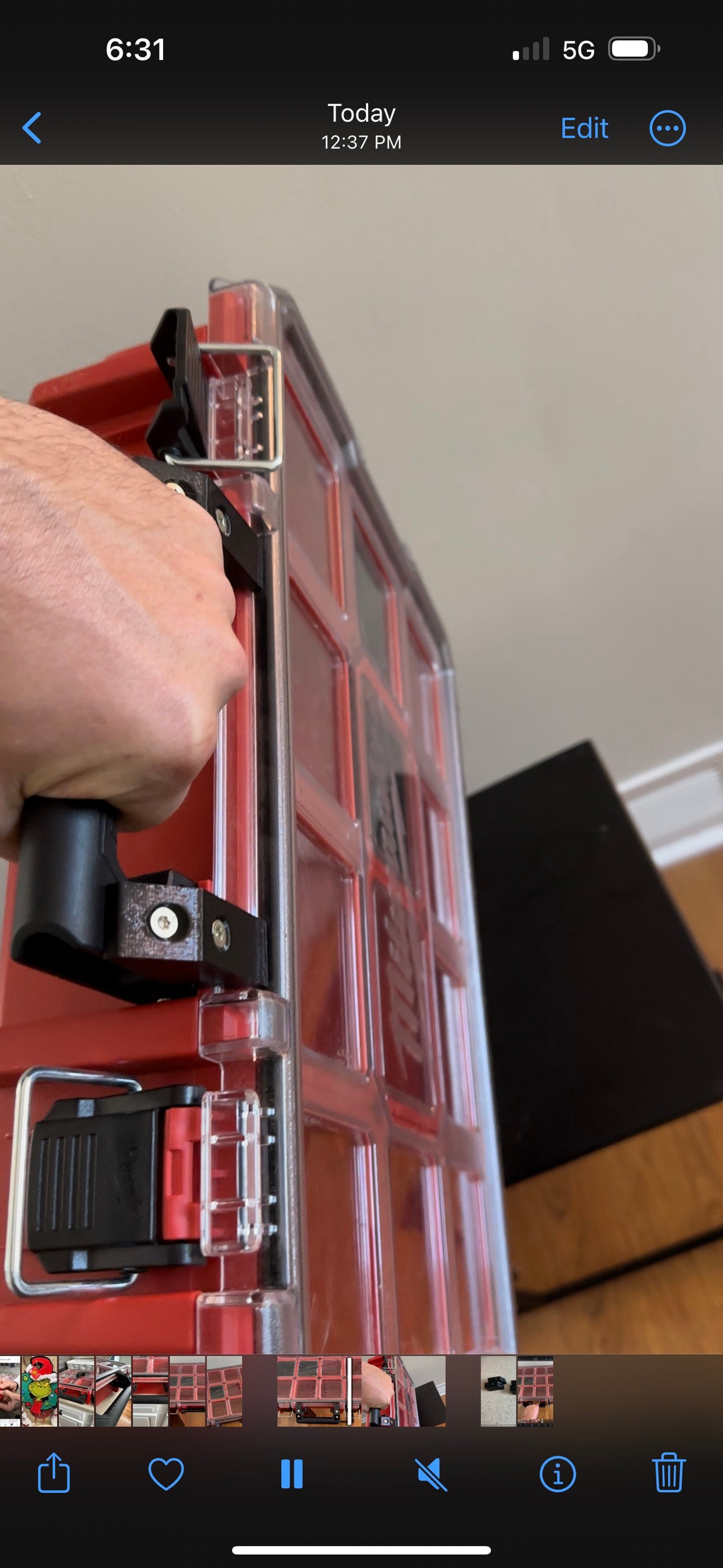 Milwaukee Packout 3d Printed Lid Holder - Etsy