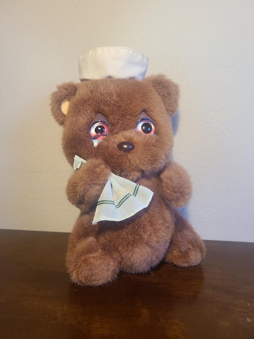 1983 Emotions Mattel Boo Hoo Crying Bear Plush Sailor - Etsy