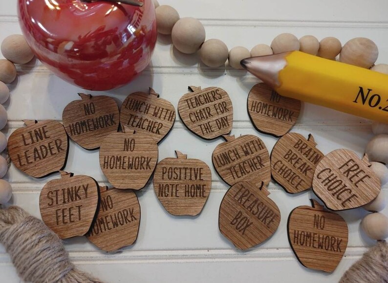 Teacher Appreciation Classroom Activity Tokens Instant Digital - Etsy