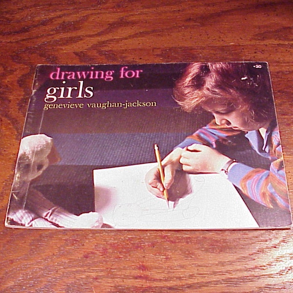 Vintage Drawing Book - Etsy