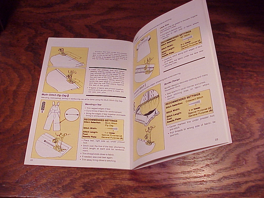 Vintage Singer Imperial 7004 Sewing Machine Instruction - Etsy