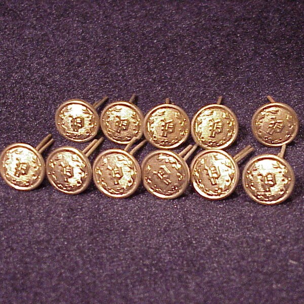 Gold Tone Buttons - Etsy