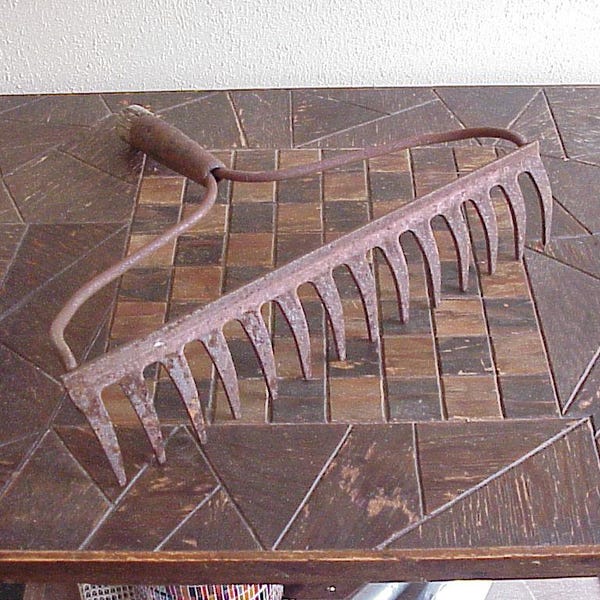 Vintage Rake - Etsy