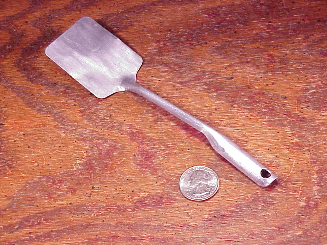 Vintage Small Toy Aluminum Kitchen Spatula, 7 Inches Long, Old - Etsy