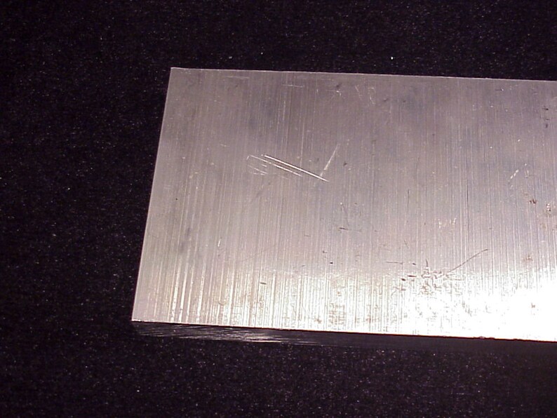 Small Rectangular Aluminum Flat Sheet Metal Piece 5 1/8 x 3 x | Etsy