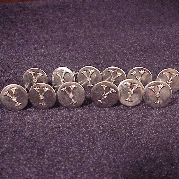 Letter With Buttons - Etsy