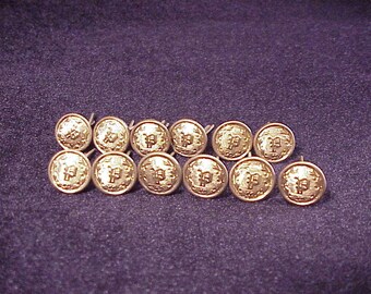 Gold Tone Buttons - Etsy