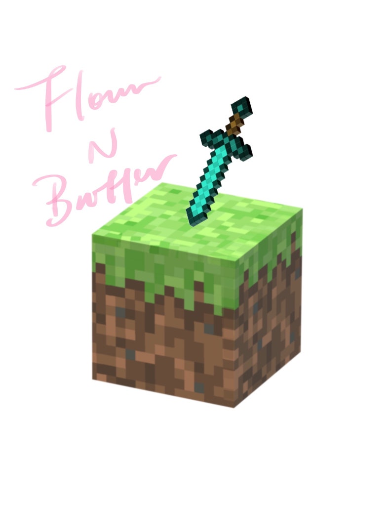 Minecraft Edible Icing Cake Wrap - Minecraft Cake Theme Square Cake ...