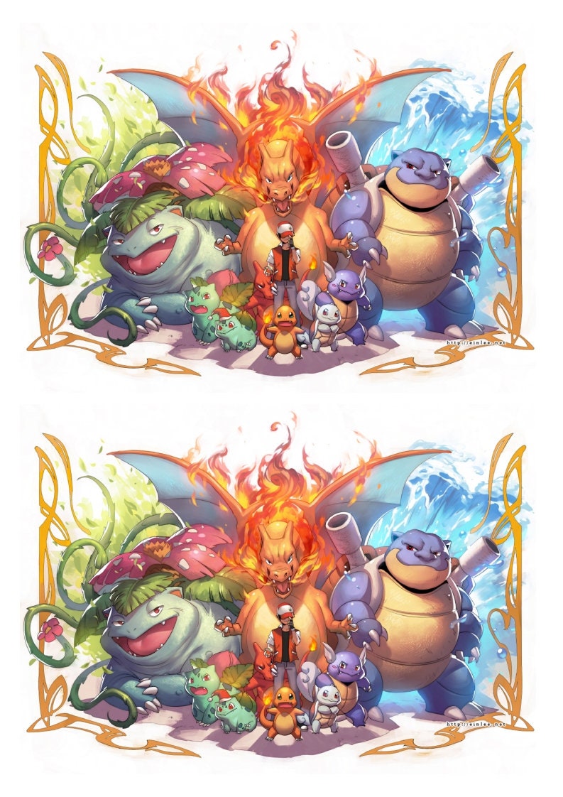 Edible Pokemon Icing Cake Wrap - Pokemon Frosting Sheet - Etsy Australia