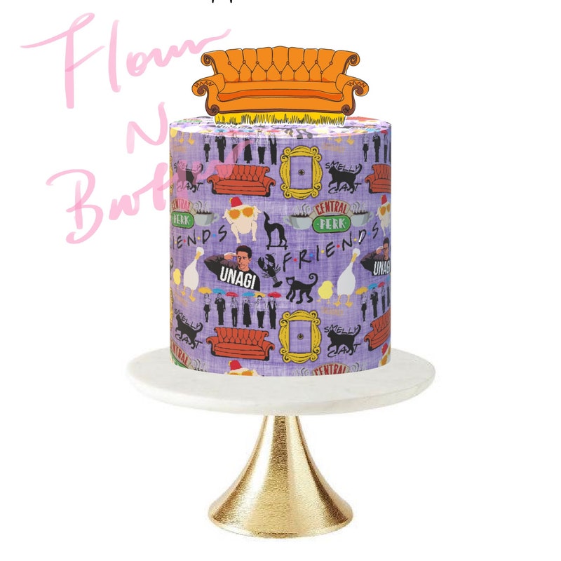 Friends Cake Topper - Etsy