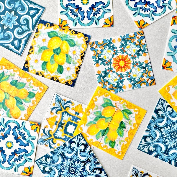 Greek Tiles - Etsy