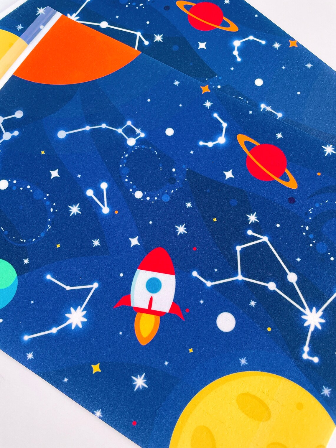 A4 Edible Icing Cake Wrap Outer Space and Galaxy - Etsy Australia