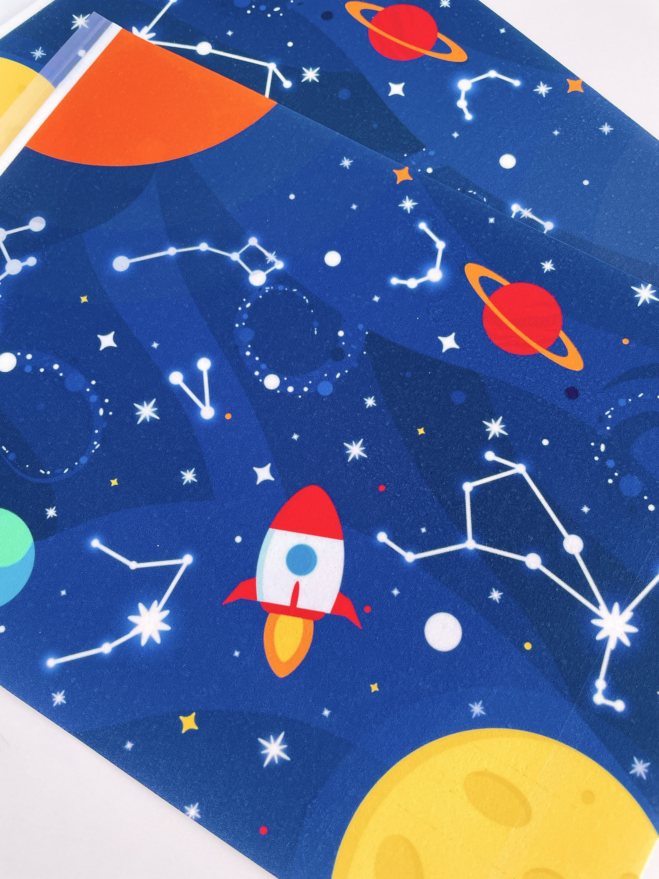 A4 Edible Icing Cake Wrap - Outer Space and Galaxy - Etsy Australia