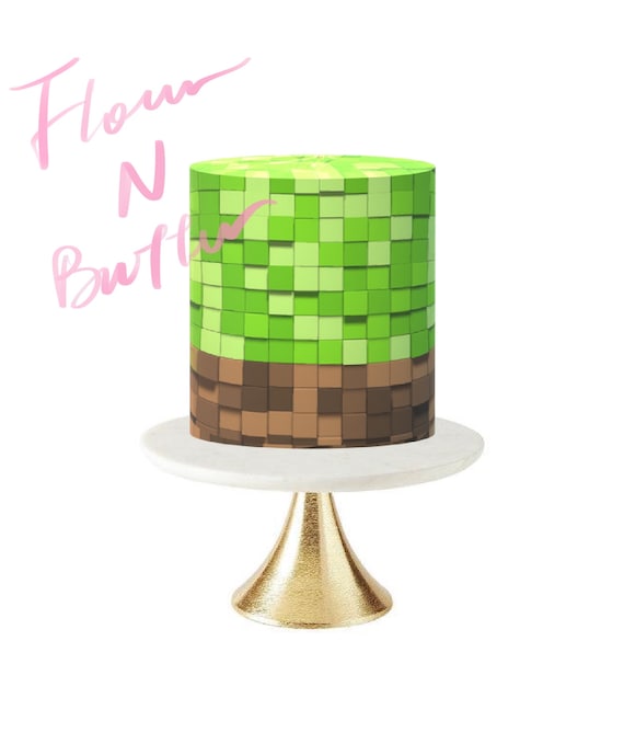 Minecraft Edible Cake Images