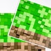 Minecraft Edible Icing Cake Wrap - Minecraft Cake Theme - Etsy Australia