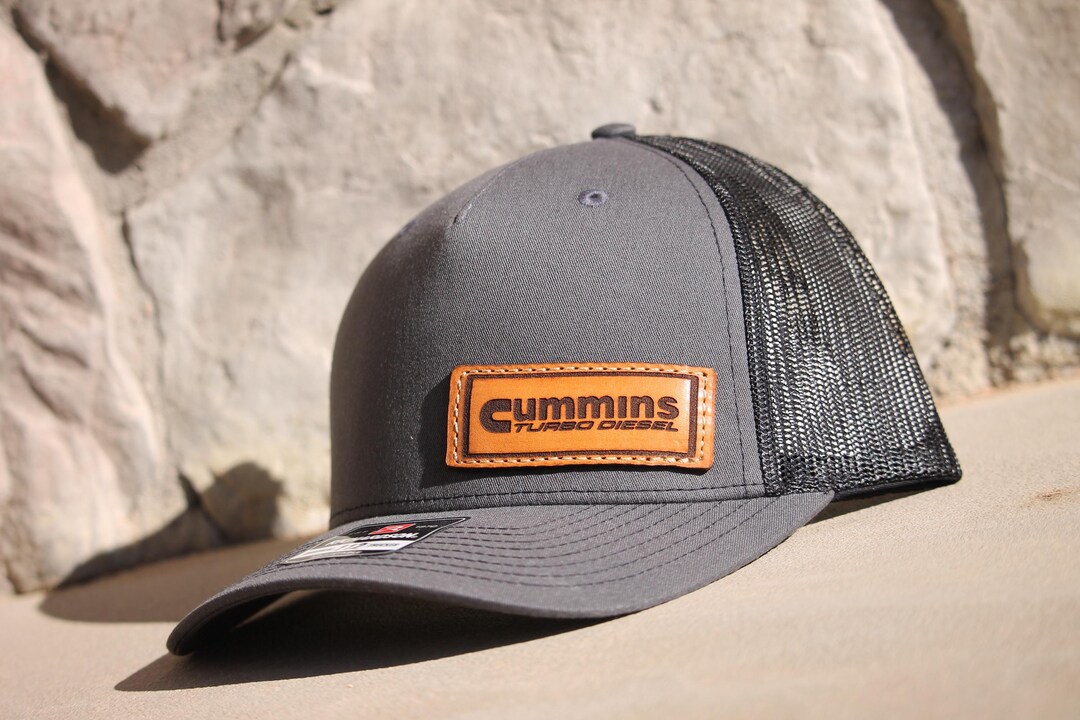 Cummins Leather Patch Hat - Etsy