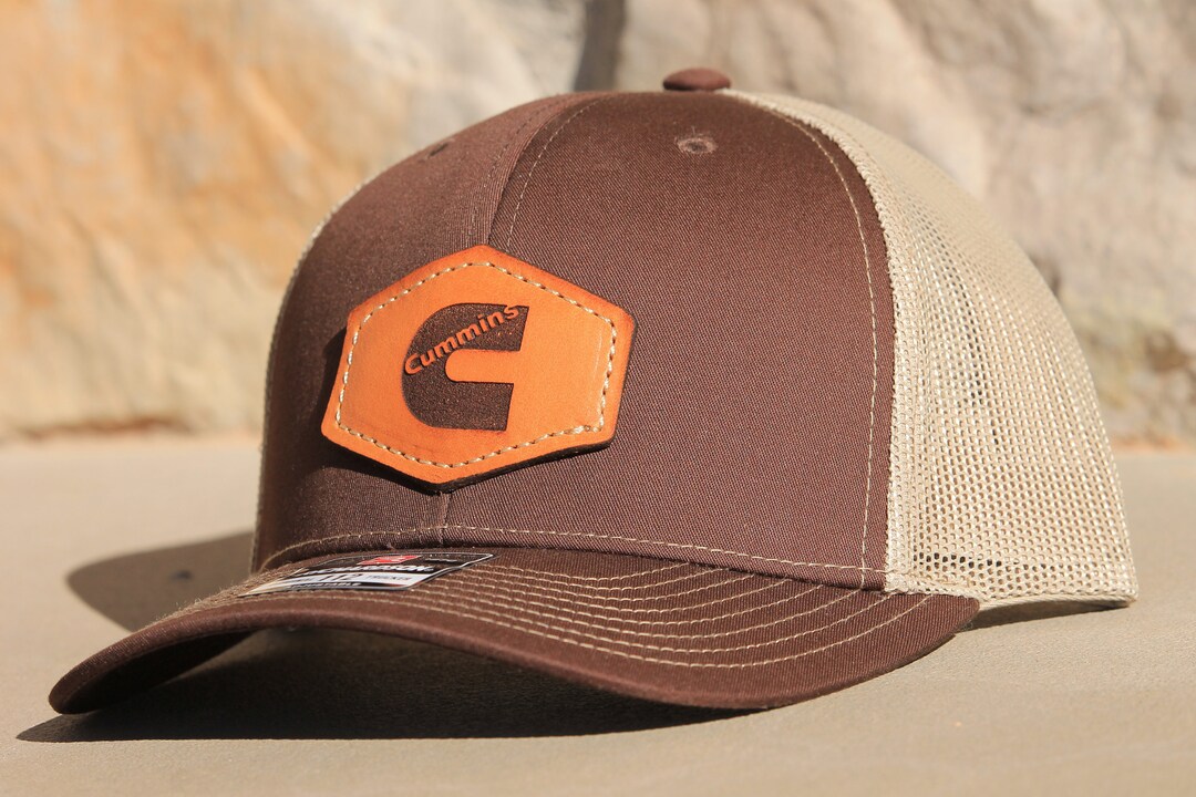 Cummins Leather Patch Hat - Etsy