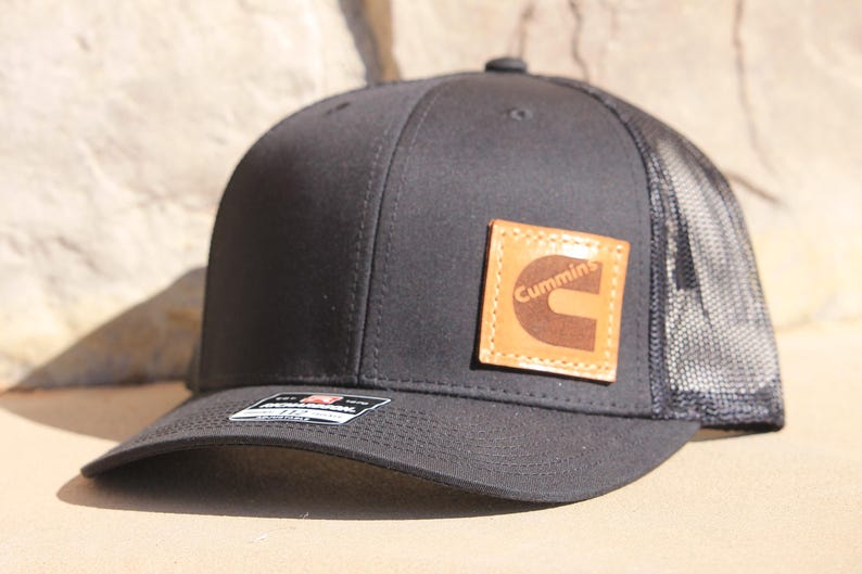 Cummins Leather Patch Hat - Etsy