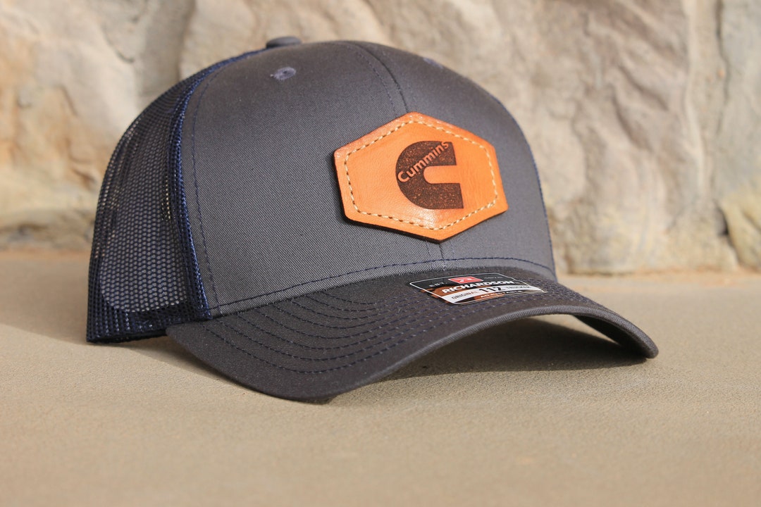 Cummins Leather Patch Hat - Etsy