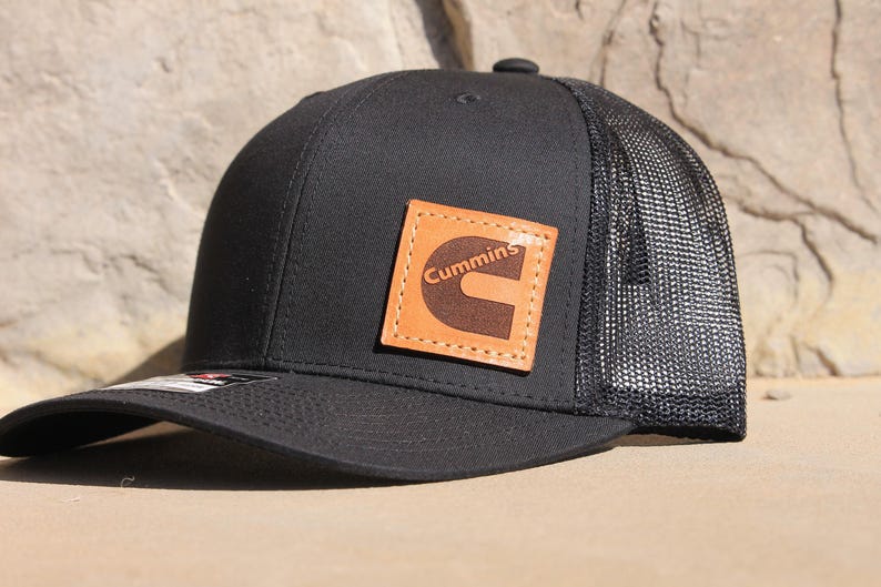 Cummins Leather Patch Hat - Etsy