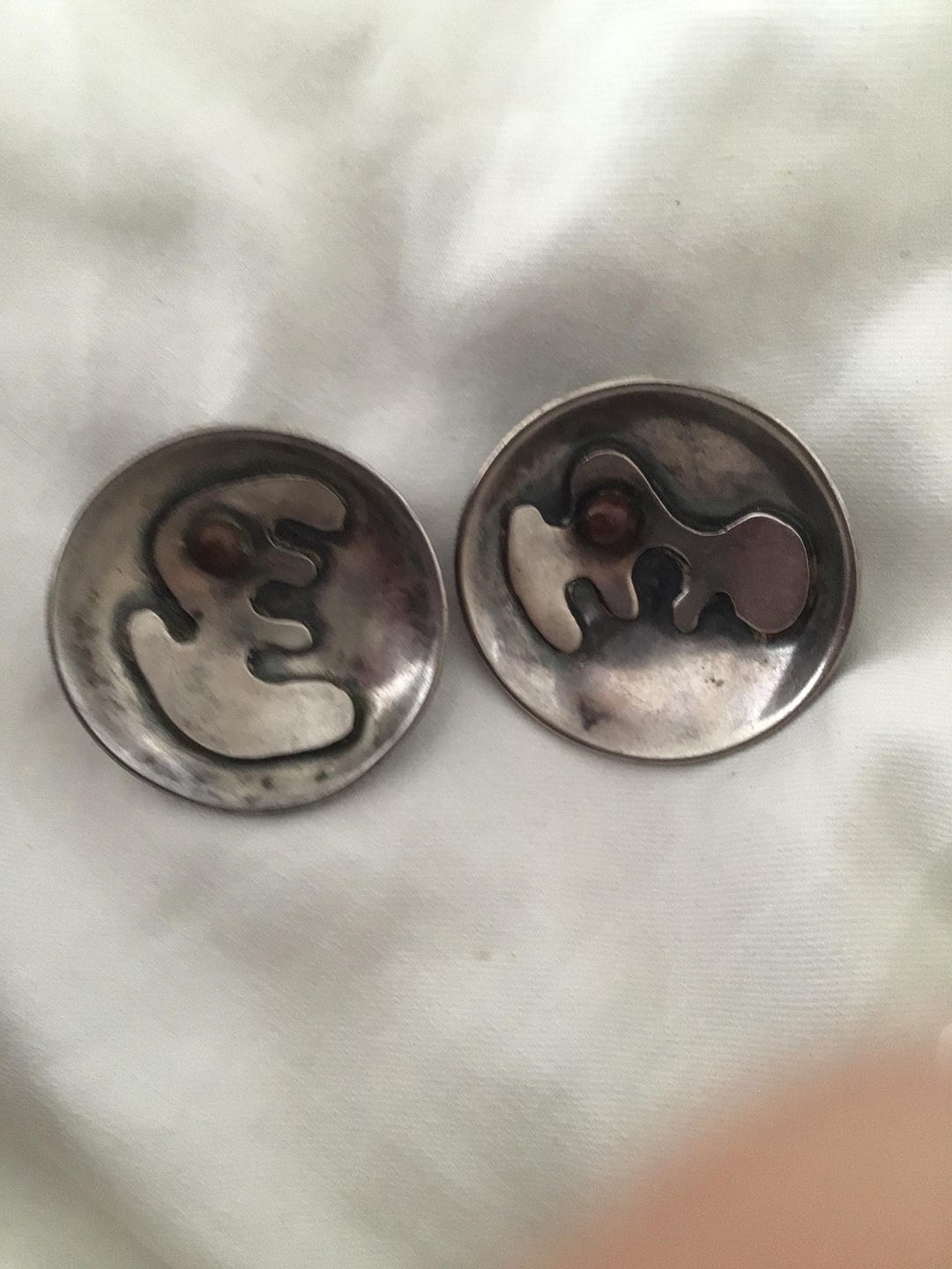 Modernist Sam Kramer Sterling Pins - Etsy