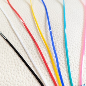 Plastic PVC Flat Cording // Plastic Cording // Bracelet DIY String ...