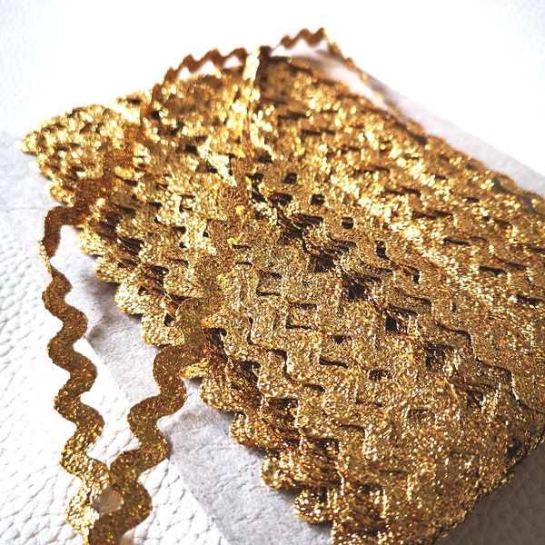 Gold Rick Rack - Etsy