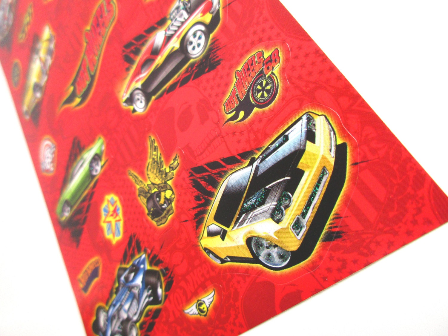 Hot Wheels Paper Stickers // Hot Wheels Birthday // Hot Wheels Party ...