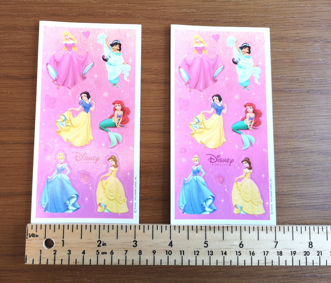 Disney Princess Stickers // Cinderella Sticker// Snow White - Etsy