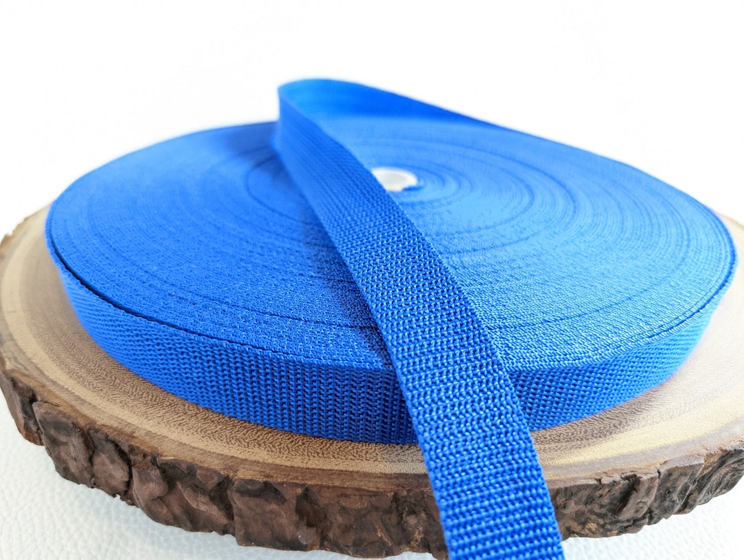Blue Polypropylene Webbing -1 Inch Wide - Etsy
