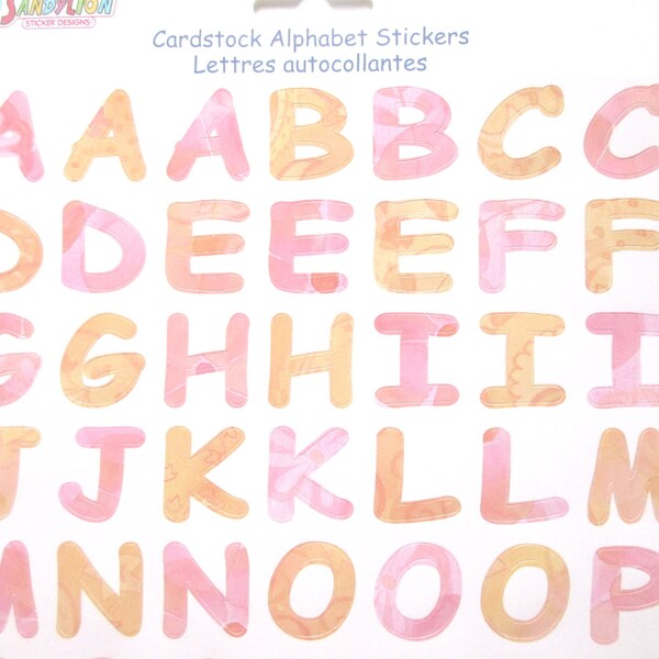 Alphabet Cardstock - Etsy