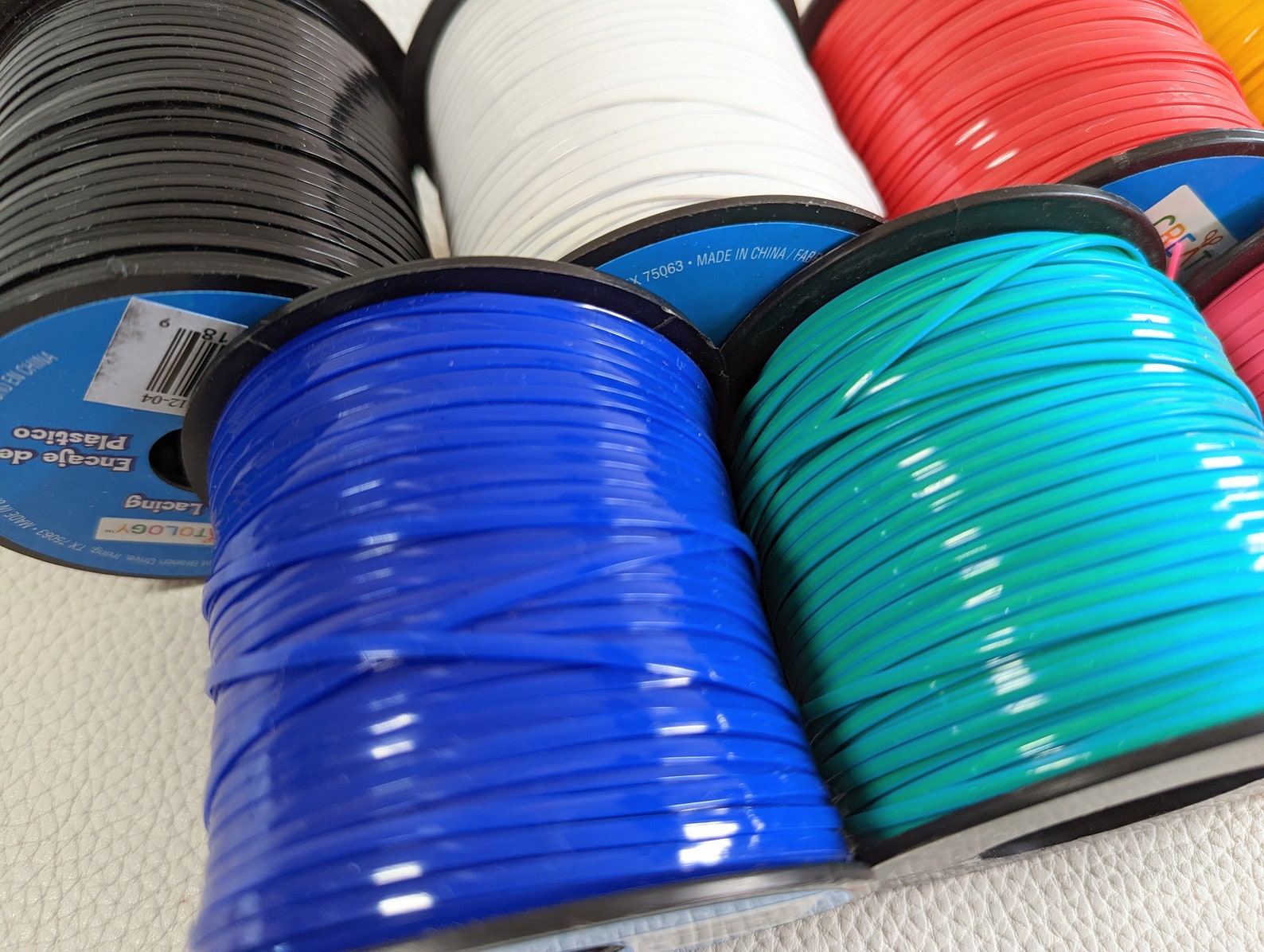 Plastic PVC Flat Cording // Plastic Cording // Bracelet DIY - Etsy