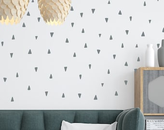 Triangle Wall Decal - Etsy