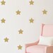 Gold Star Decals, Vinyl Decals, Black Star Decal, Gold Stars Decals ...