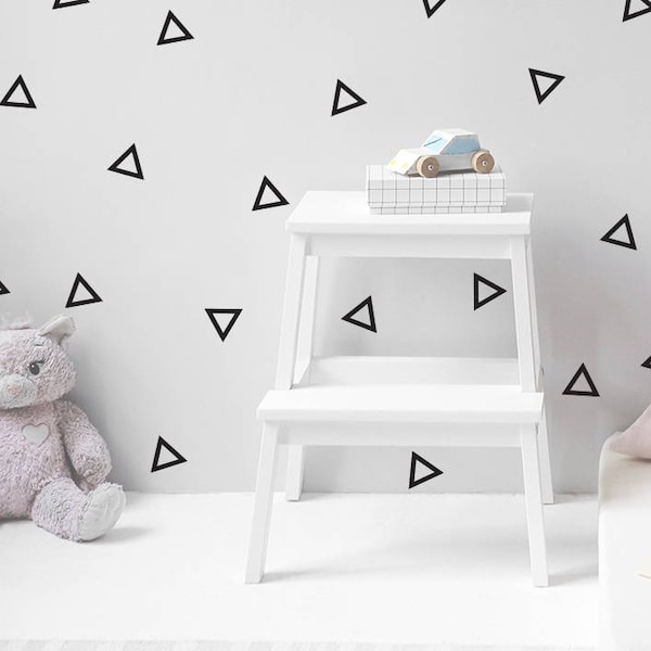 Triangle Wall Decal - Etsy