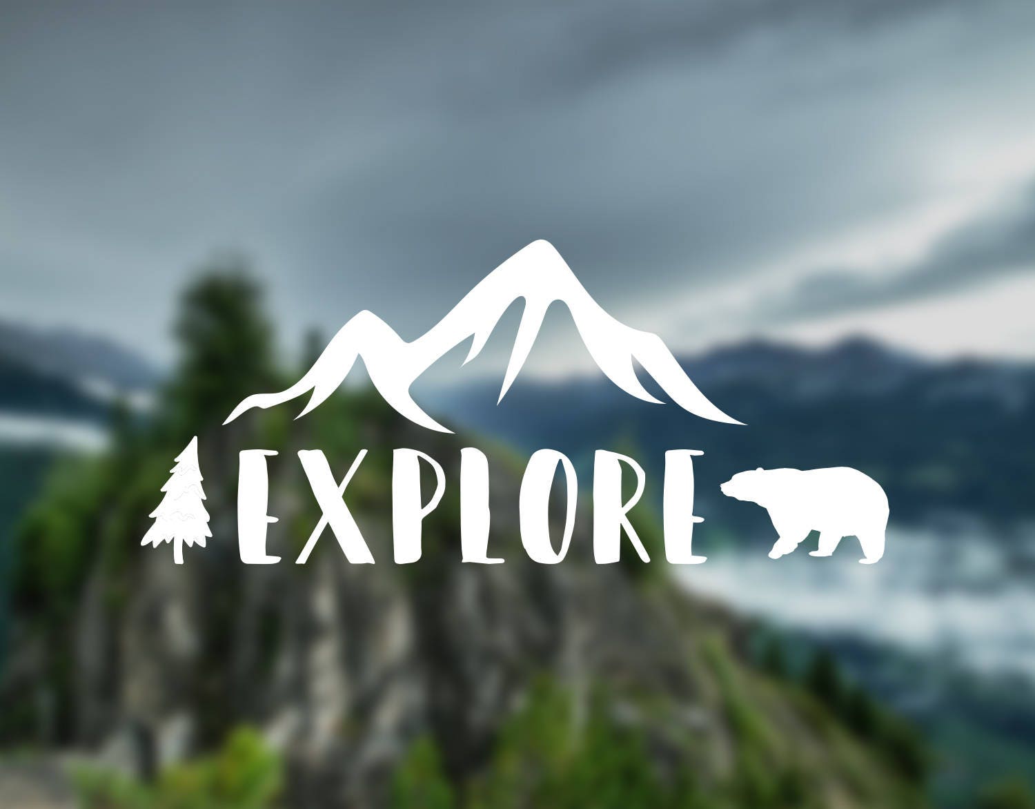 Explore Decal Car Decal Nature Decal Wall Decal Car - Etsy
