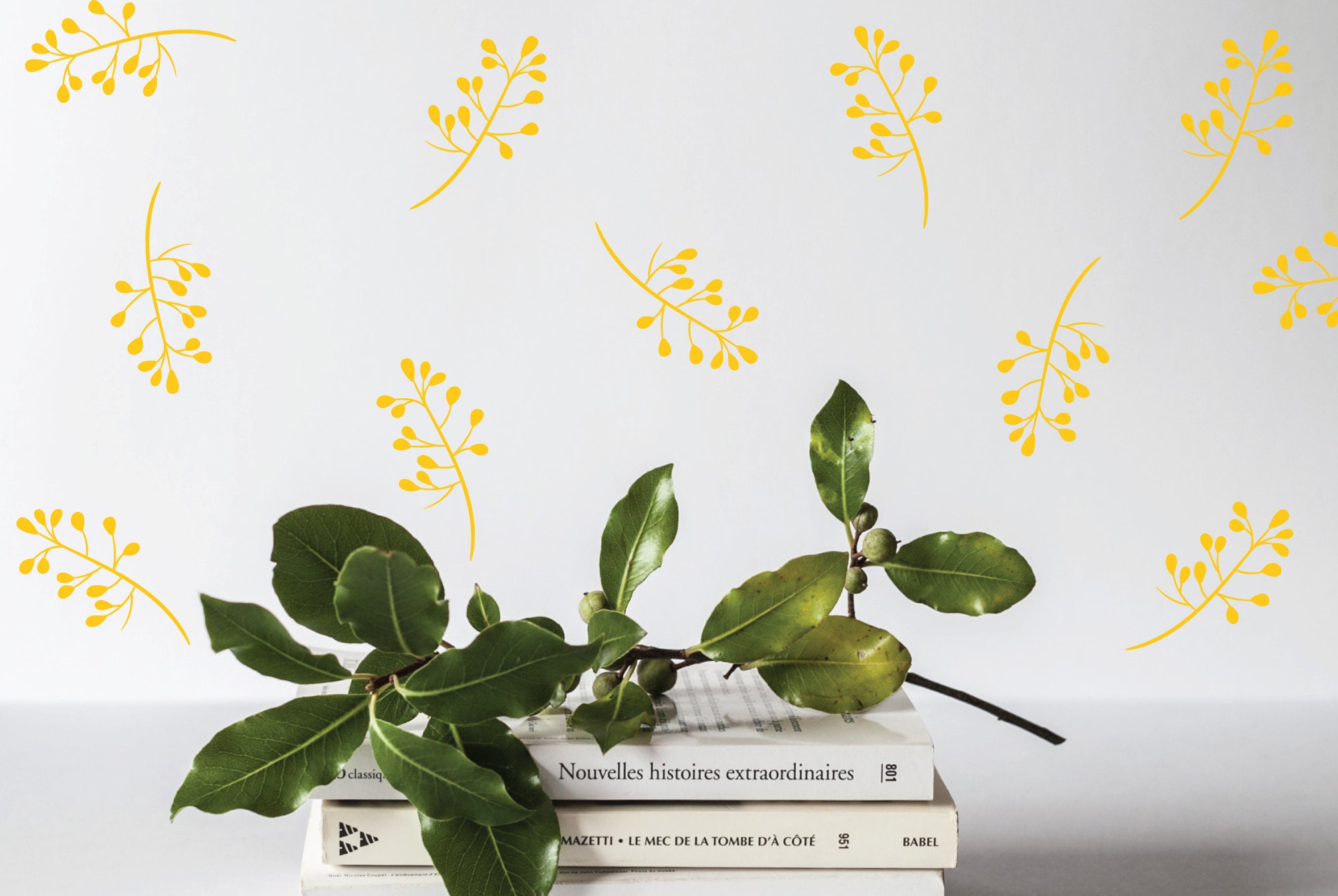 Flowers Decals Nursery Wall Decal Wall Decals Nursery - Etsy